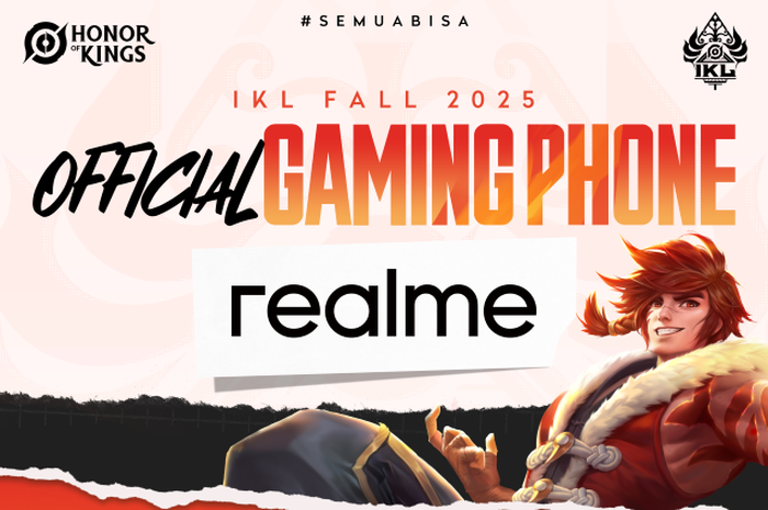 realme kembali jadi Official Gaming Phone di HoK IKL Fall 2025