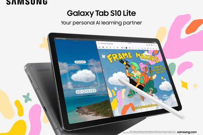 Samsung Hadirkan Tablet Galaxy Tab S10 Lite 2025 di Harga 4 Jutaan