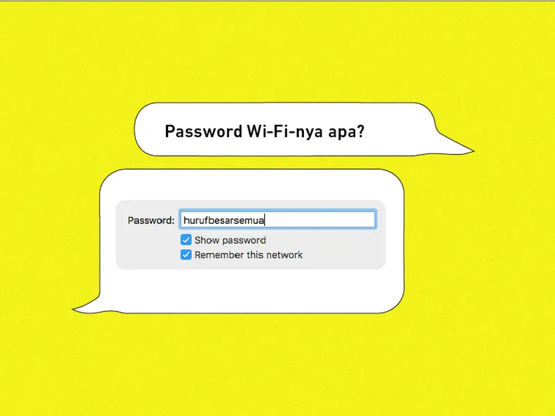 7 Jenis Password Wi-Fi Yang Iseng Banget. Bikin Sebel dan Kocak ...