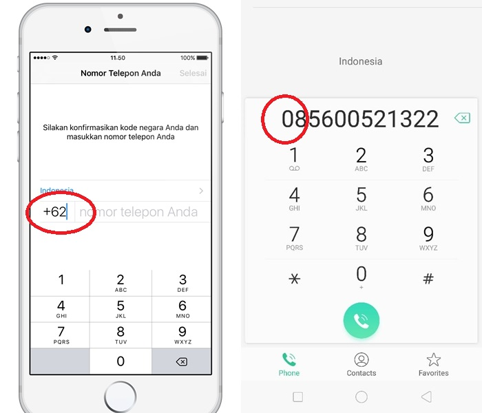 Jangan Sampai Salah, ini Beda Fungsi Kode 0 dan +62 Pada Awal Nomor ...
