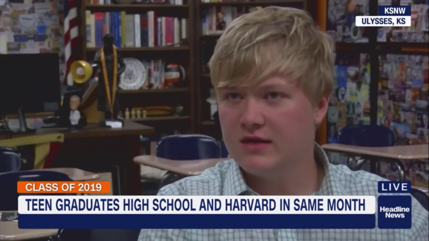 Keren, Cowok Ini Lulus dari SMA dan Kampus Harvard dalam Waktu ...