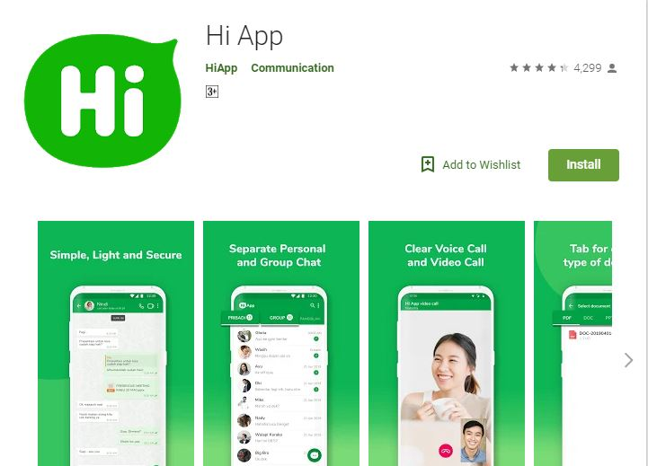 Hi App, Aplikasi Chatting Dari Indonesia yang Siap Saingi WhatsApp