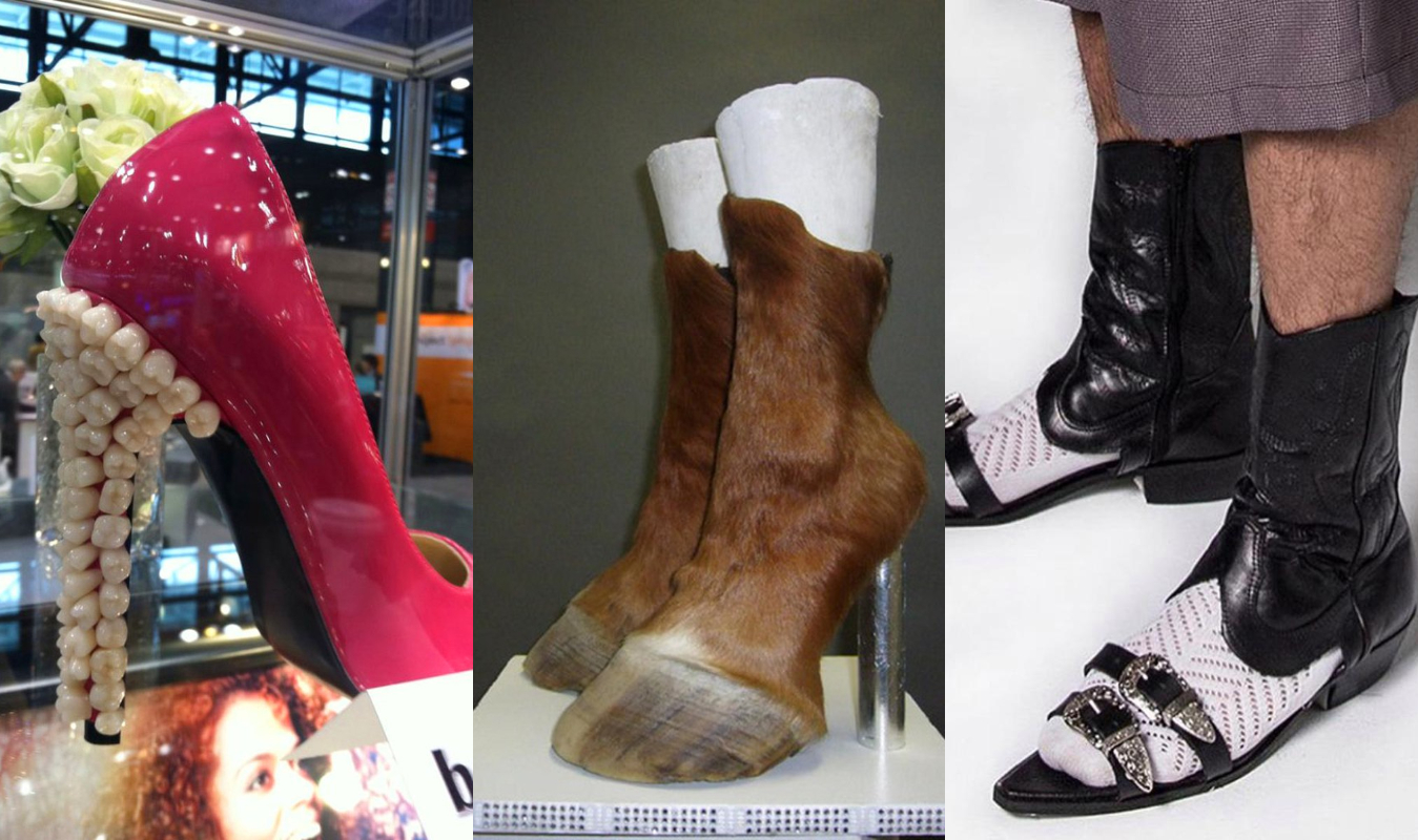 Ini 9 Model Sepatu Paling Aneh & Jelek di Dunia. Berani Pakai?