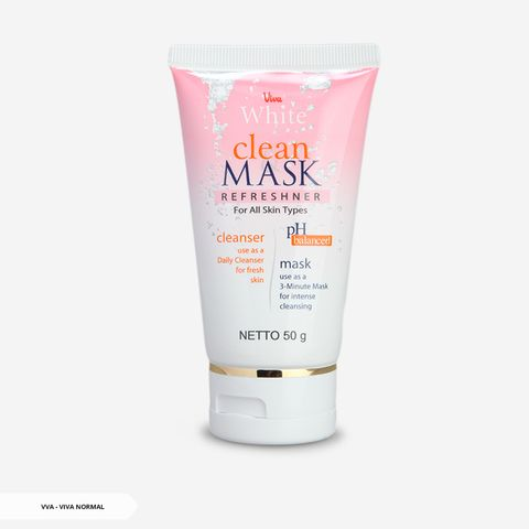 Review Viva Clean Mask, Face Wash dan Masker yang Bisa Atasi Jerawat
