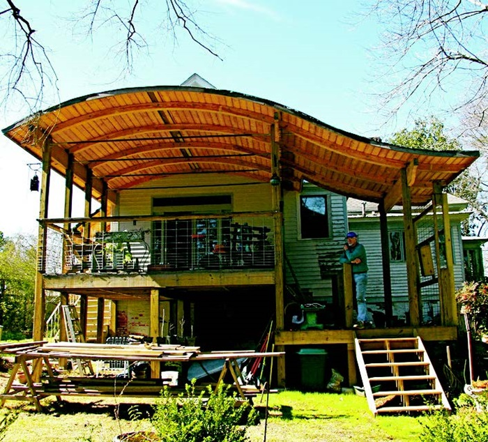 Untuk Bangunan Bentang Lebar, Atap Lengkung Tampil Elastik dan Organik ...