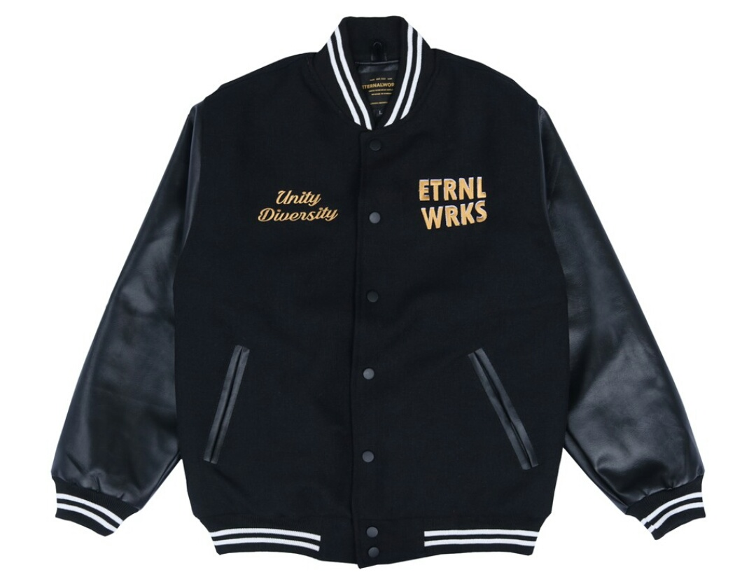 5 Rekomendasi Jaket Varsity Brand Lokal Warna Hitam, Harga Pas di Kantong