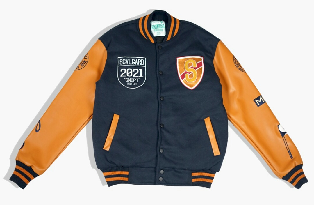 5 Rekomendasi Jaket Varsity Brand Lokal Warna Navy Harga Terjangkau