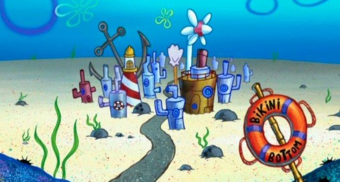 kucing laut spongebob