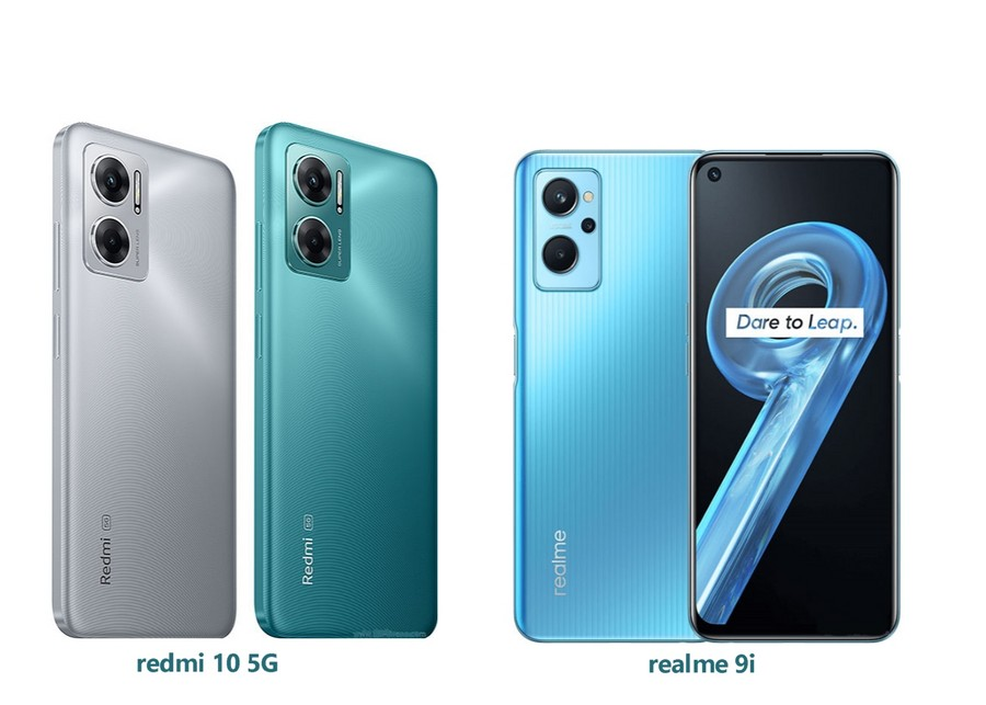Perbandingan Redmi 10 5G Vs Realme 9i, Harga 2 Jutaan Pilih Mana?