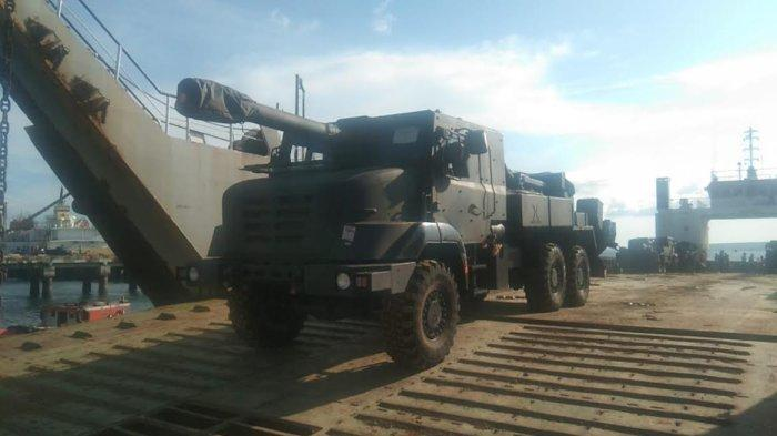 1 Pelurunya Mampu Hancurkan Area Seluas Ini, Simak Spesifikasi Meriam 155/GS Caesar yang Dipakai ...