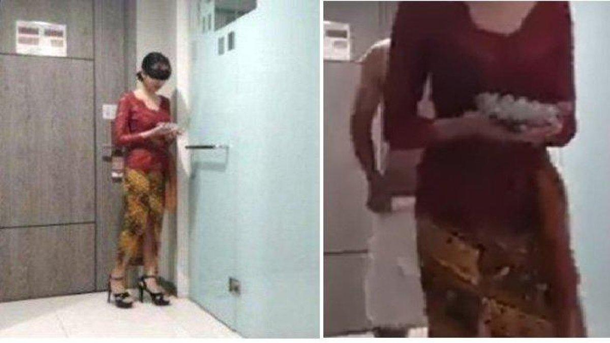 Pemeran Video Syur 16 Menit Ditangkap, Terungkap Alasan Sosok Wanita Kenakan Kebaya Merah ...