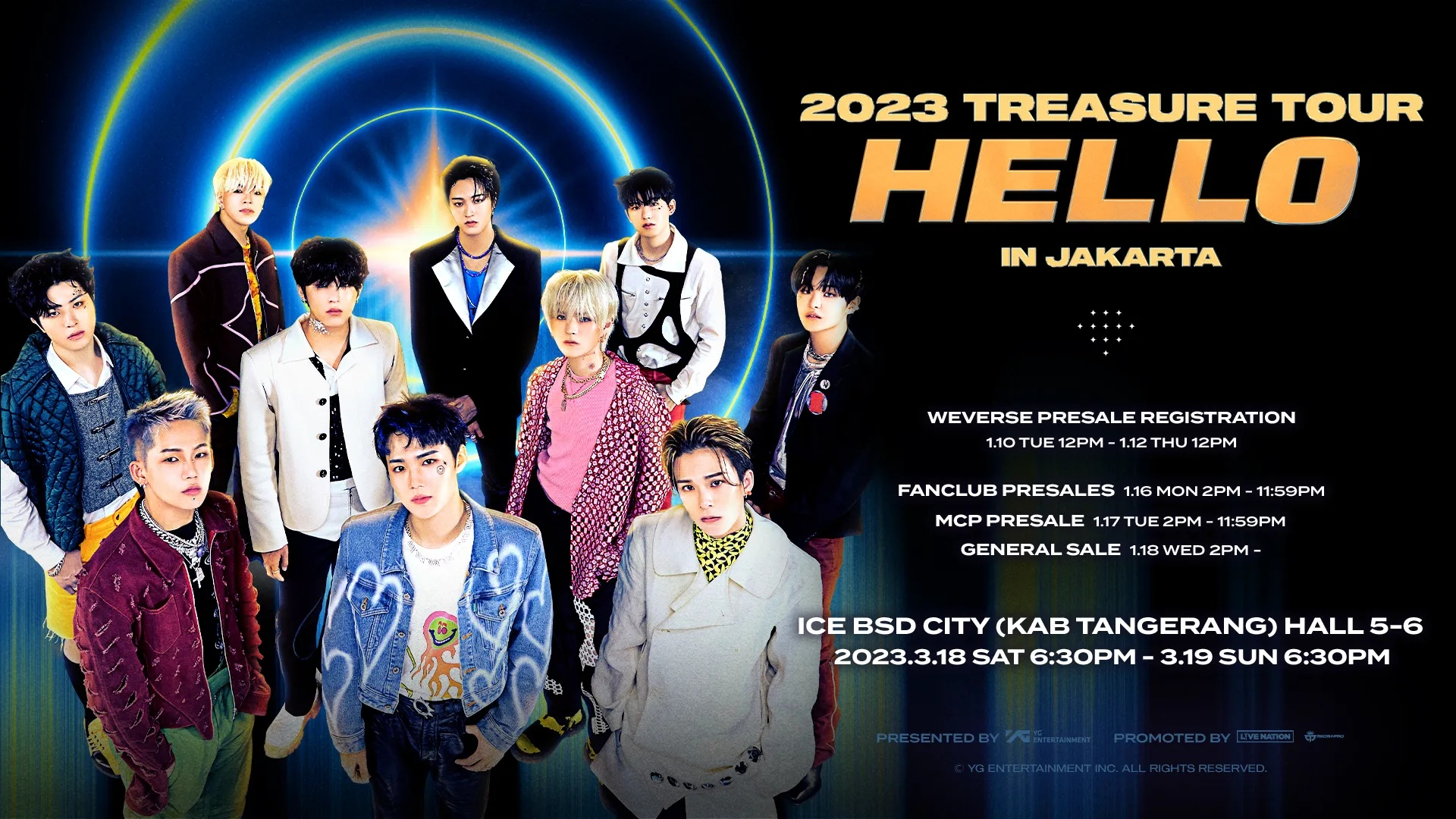 Konser Treasure di Indonesia 2023: Informasi Lengkap Jadwal, Lokasi ...