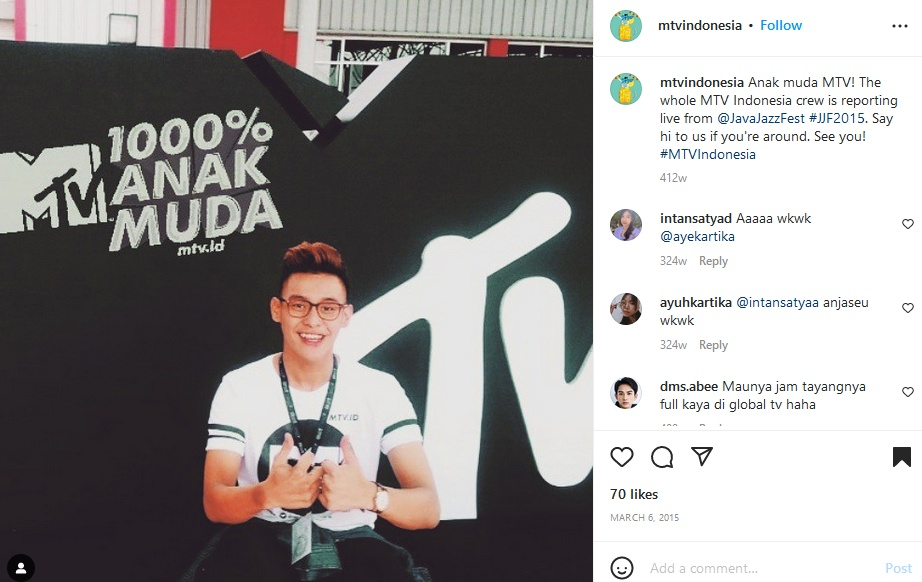 Sebelum Sukses Sebagai Penyanyi, Ardhito Pramono Pernah jadi VJ MTV!