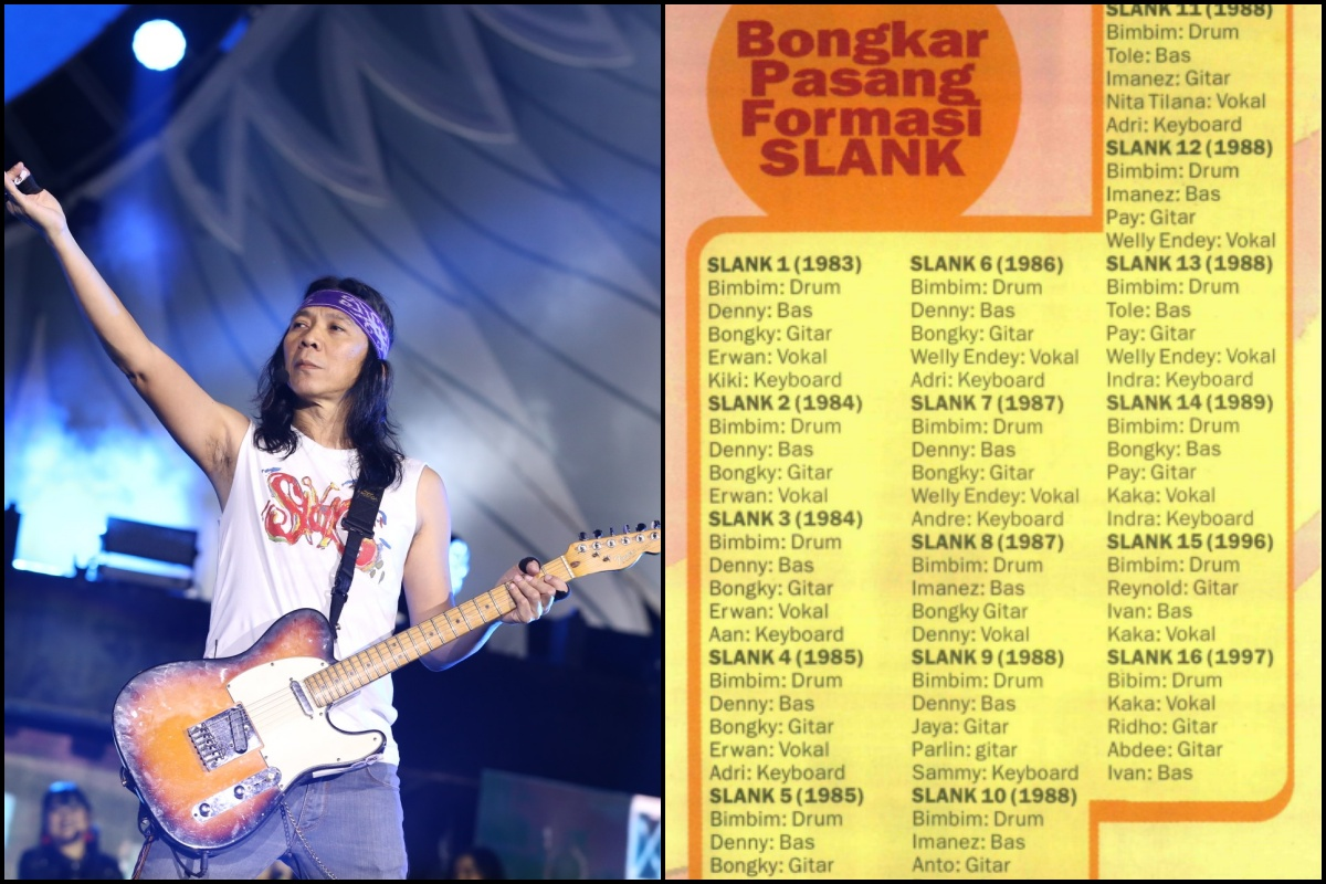 Bukan 14, Tapi Ternyata Formasi Slank Ada 16? Ini Lengkapnya