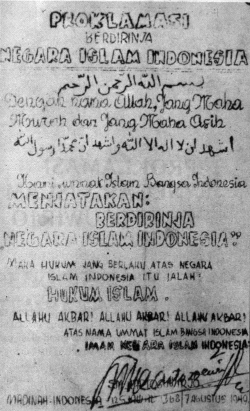 Inilah Latar Belakang Peristiwa Pemberontakan DI/TII Jawa Barat Yang ...