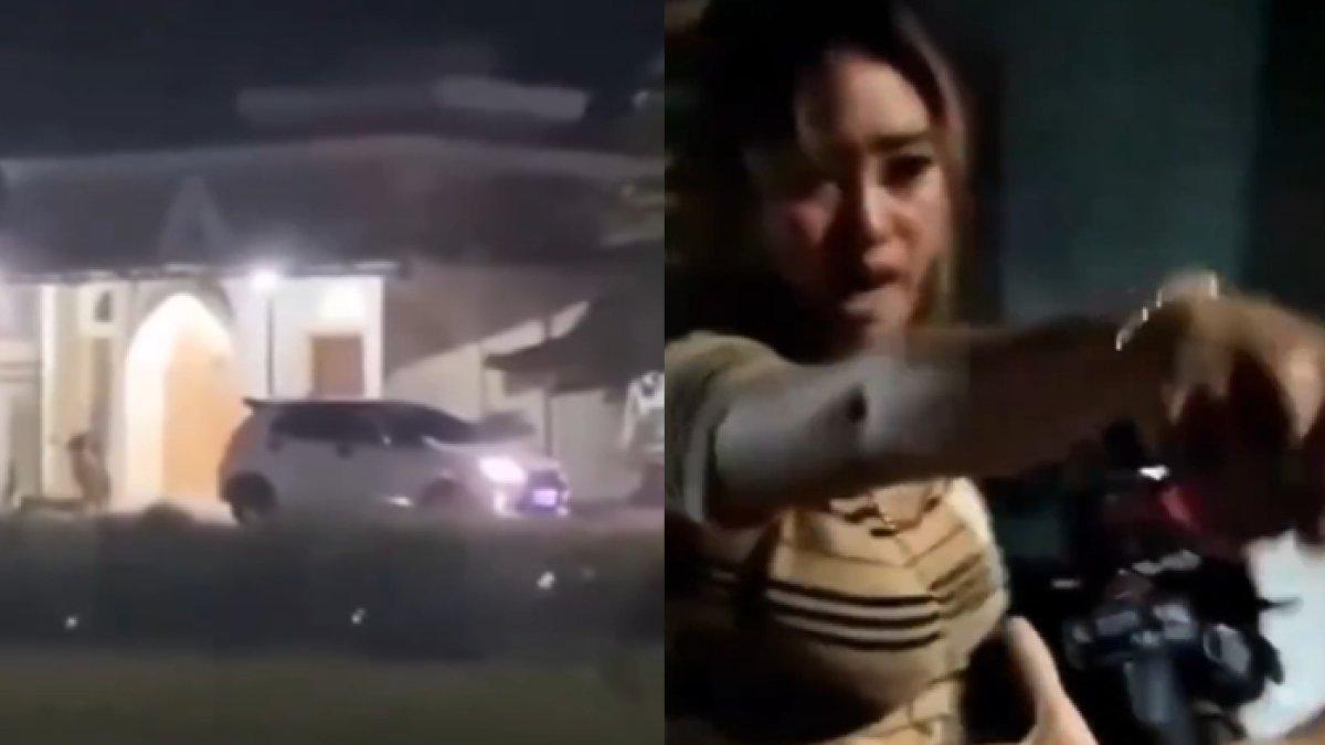 Badannya Sempoyongan Diduga Mabuk, Viral Wanita di Pekalongan Ugal-ugalan hingga Nyaris Tabrak ...