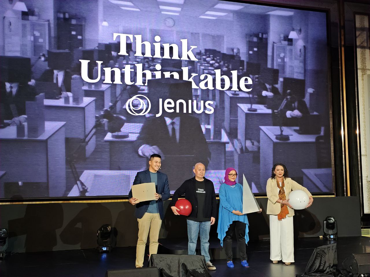 Ajak Nasabah Berani Beda, Jenius Luncurkan Kampanye Think Unthinkable