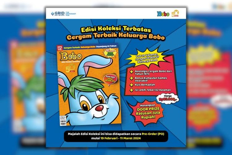 Lengkapi Koleksi Majalah Bobo dengan Edisi Koleksi Terbatas Cergam ...