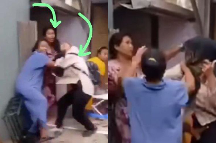 Nunggak Utang Berkali-kali, Emak-emak di Gresik Hajar dan Lempar ...