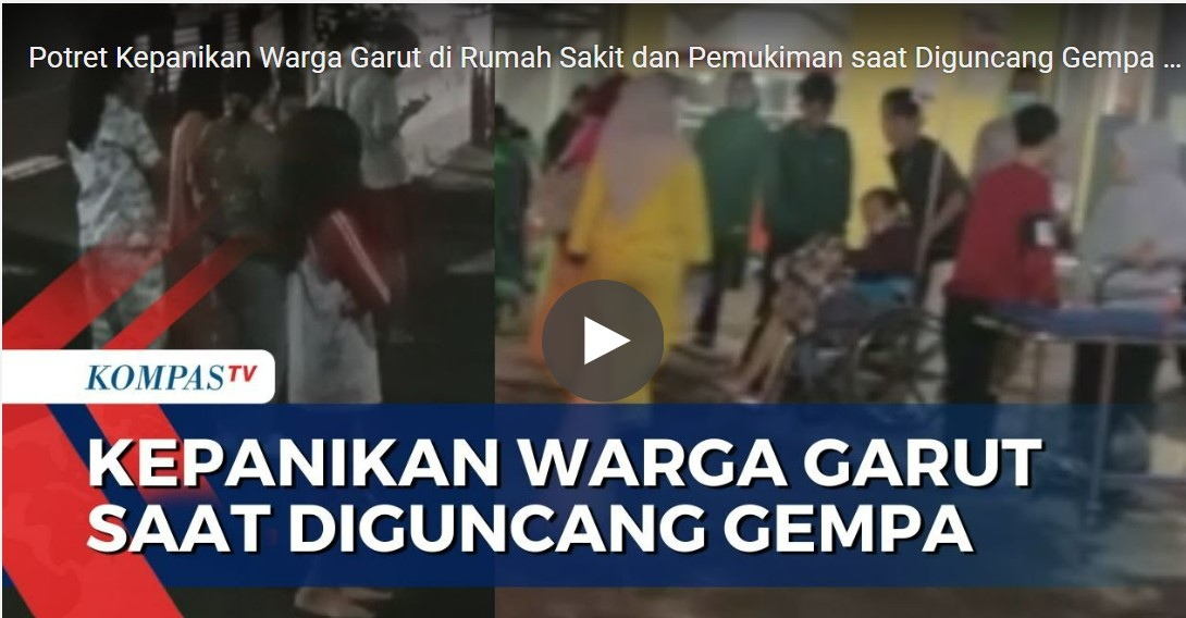 Alhamdulillah Tak Berpotensi Tsunami, Gempa Garut Magnitudo 6,5 Bikin Orang Berhamburan, Terasa ...