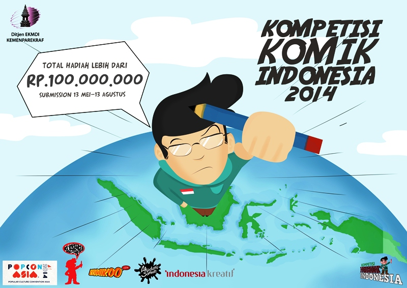 16 Besar Karya Kompetisi Komik Indonesia