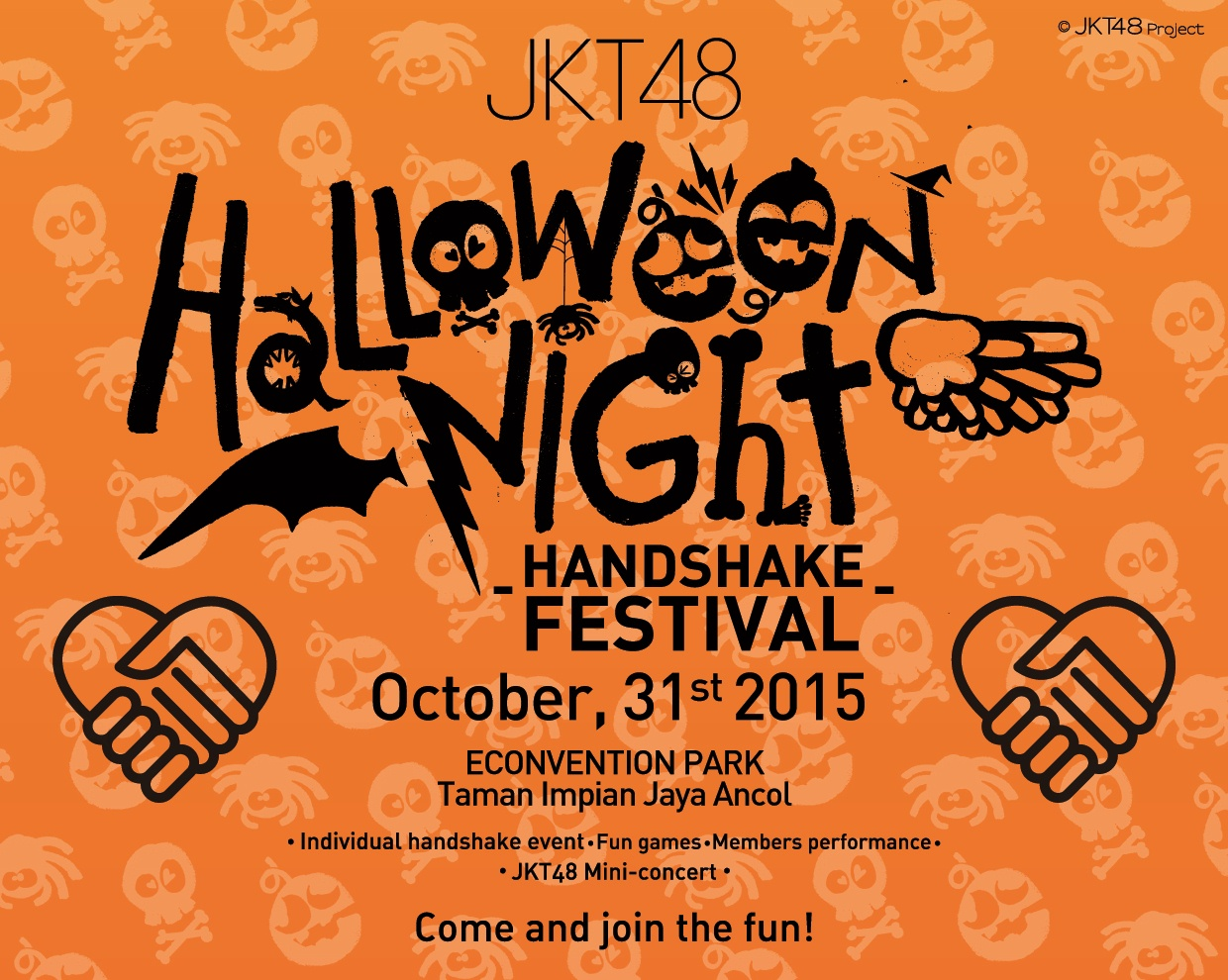 3 Hal Unik Yang Cuma Ada di JKT48 Halloween Night Handshake Festival ...