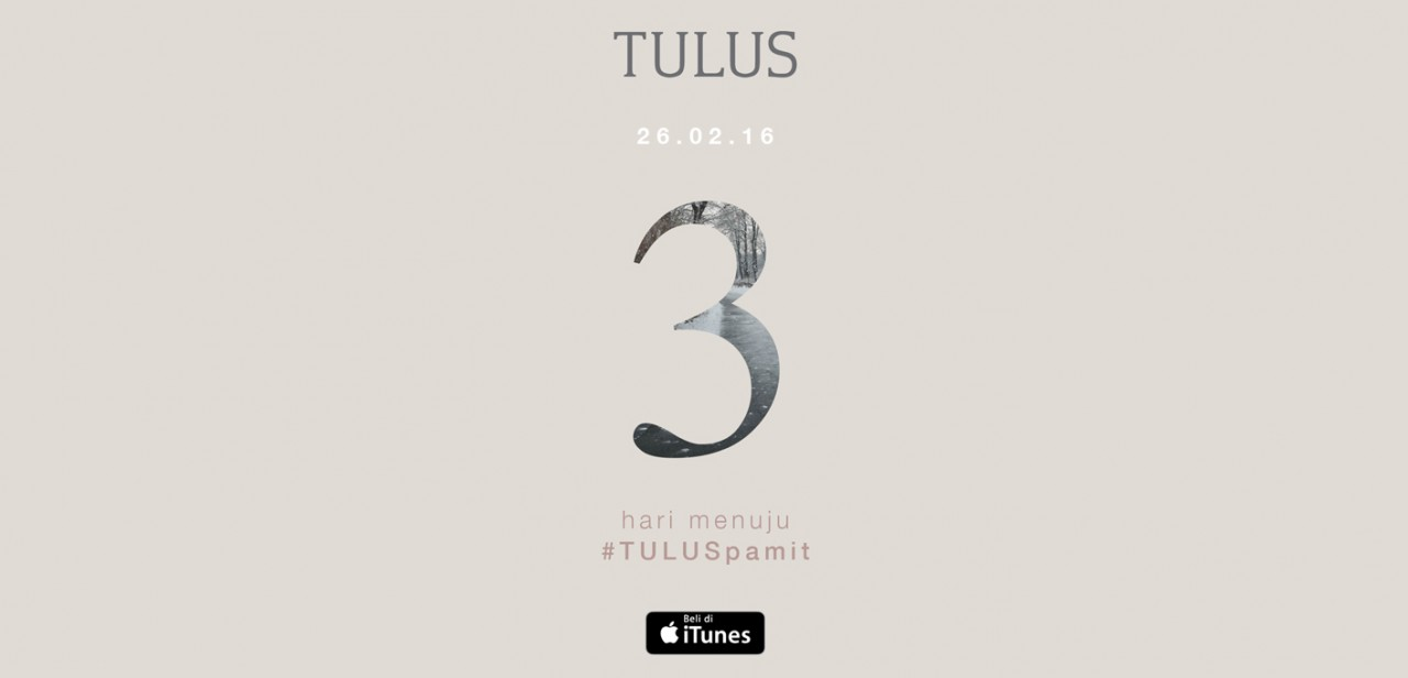 Menuju Album Ke-3, Tulus “Pamit” Rilis Lagu Baru Dulu!
