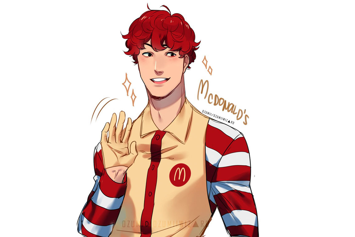 Begini Jadinya Kalau 5 Maskot Restoran Fast-food Dibuat Dengan Gaya ...