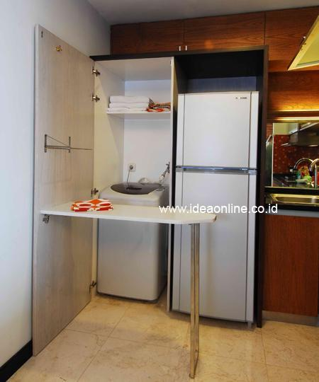 Cerdas Menata Ruang Servis. Memasak, Mencuci, Menyetrika Bisa!