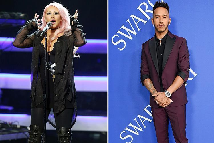 Lewis Hamilton Debut Jadi Penyanyi di Lagu 'Pipe' Christina Aguilera | Hai