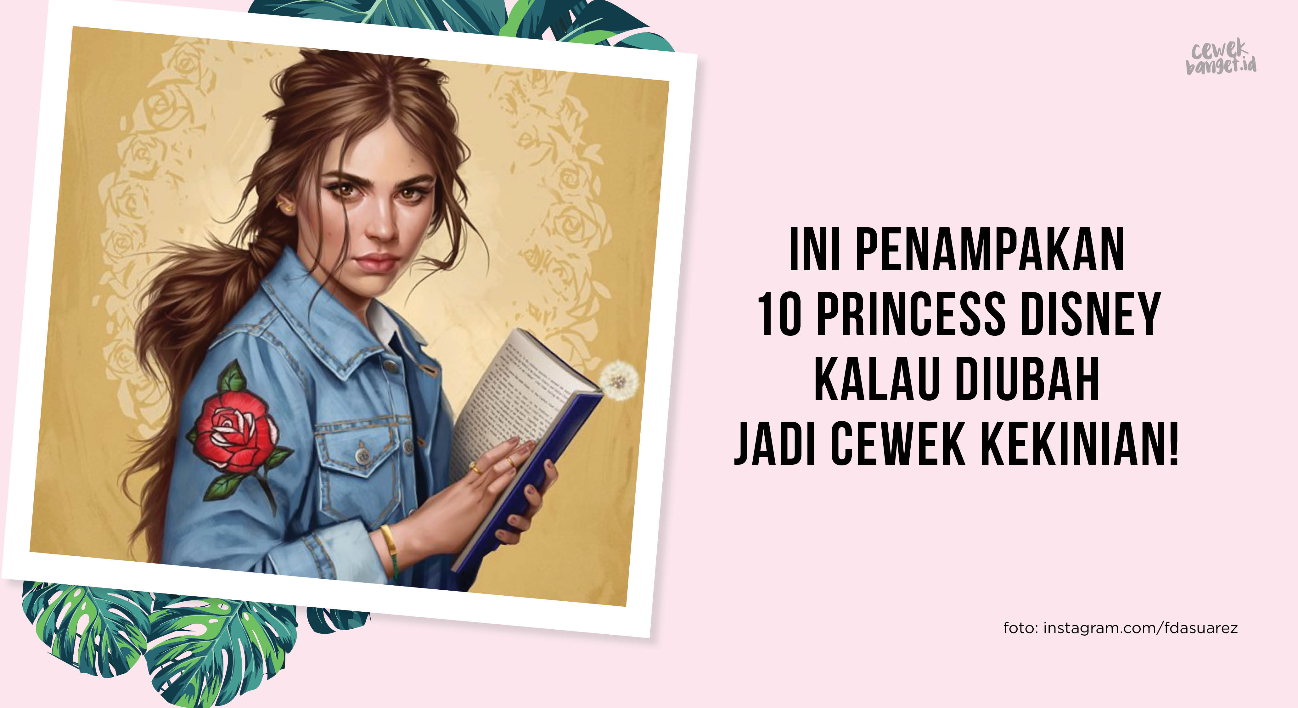 Ini Penampakan 10 Princess Disney Kalau Diubah Jadi Cewek Kekinian ...