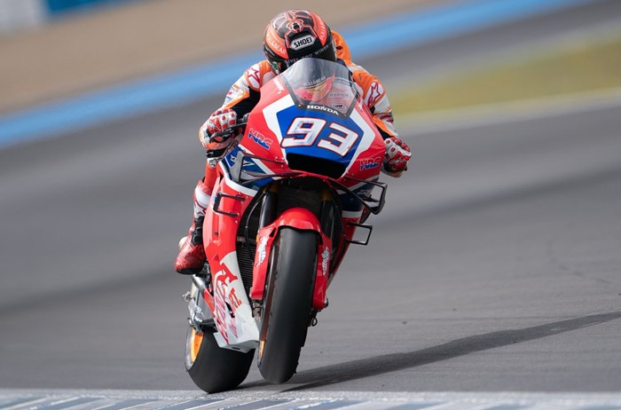 Wuih, Motor Tes Marc Marquez Pakai Livery Khusus, Terlihat Sasis Karbon ...