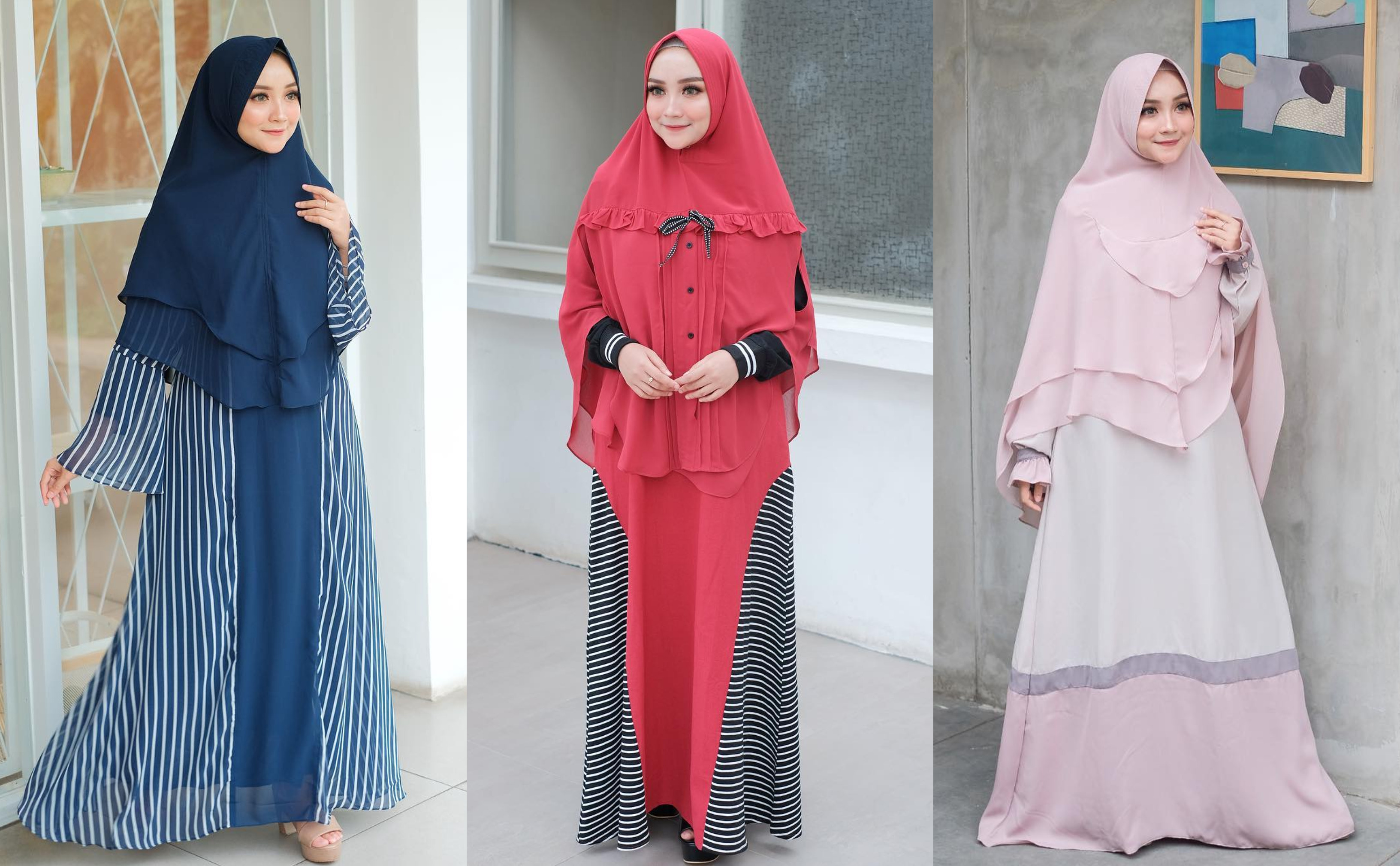 6 Pilihan Baju Syar'i Modern yang Cocok Dipakai Remaja Saat Ramadan ...