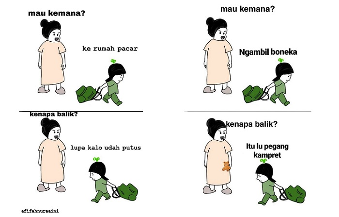 Simple tapi Kocak, Simak 7 Meme "Mau Ke Mana Kenapa Balik" yang Lagi ...