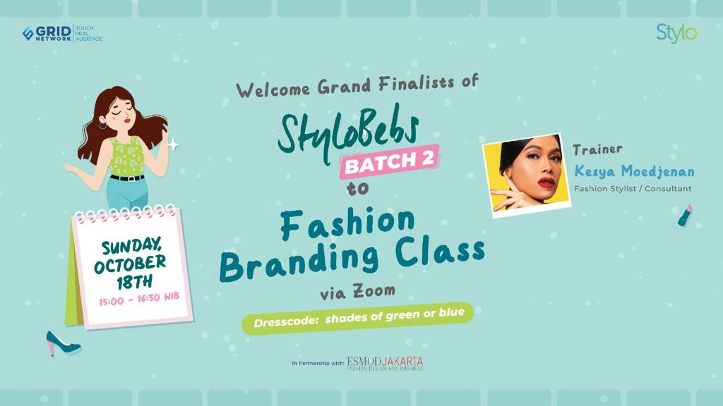 40 Grand Finalist StyloBebs Batch 2 Ikut Fashion Branding Class Virtual ...