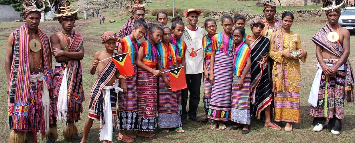 Inilah Tais, Pakaian Adat Timor Leste yang Sakral, Dulunya Hanya ...