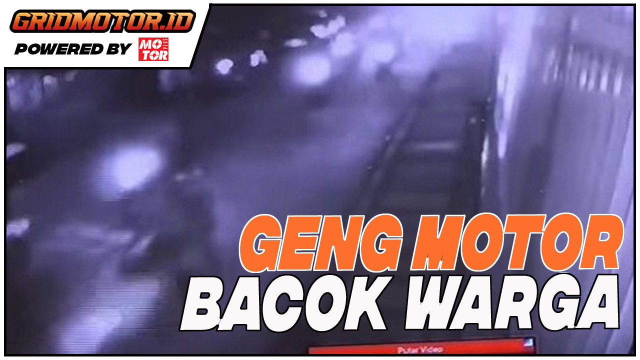 Video Aksi Geng Motor Bikin Ulah, Bacok Warga Yang Sedang Nongkrong ...