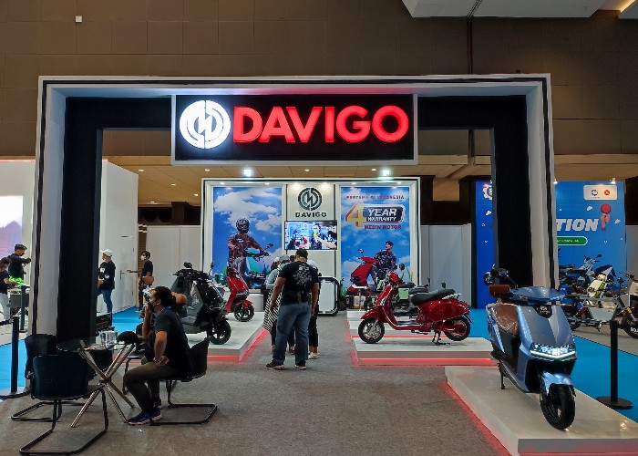 Motor Listrik Davigo Asal Indonesia di PEVS 2022, Beri Garansi ...