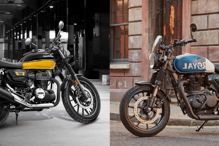 Adu Spek Motor Sport Retro 350 cc Honda dan Royal Enfield, Lebih ...