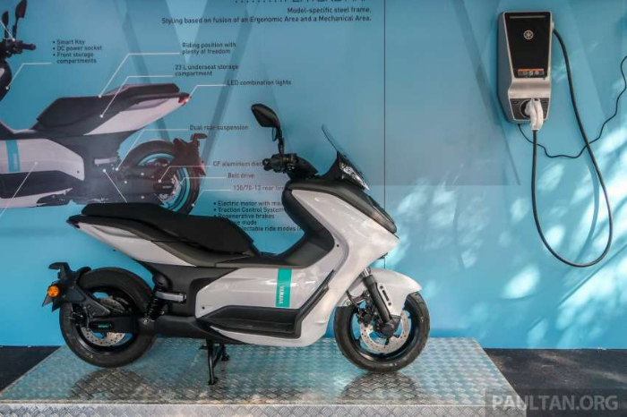 Motor Listrik Yamaha E01 Mejeng di Malaysia, Ternyata Begini ...