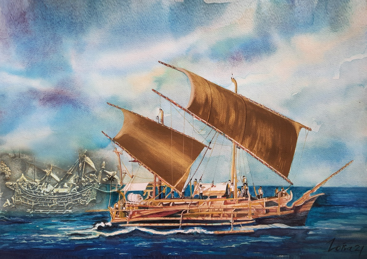 Gagahnya Jung Java: Kapal Perang Raksasa Kerajaan Majapahit 'Menantang ...
