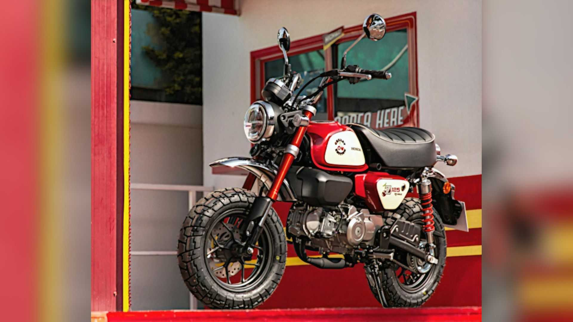 Meluncur Motor Baru Honda Monkey Cherry Edition, Tampil Makin Imut ...