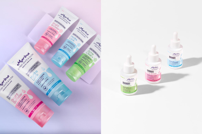 Marina Hadirkan Face Serum dan Face Cream dalam Rangkaian Marina Expert ...