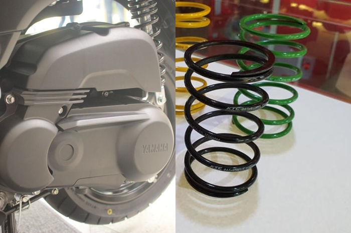 Kapan Per CVT Motor Matic Yamaha Fazzio Waktunya Diganti, Catat Ongkos ...