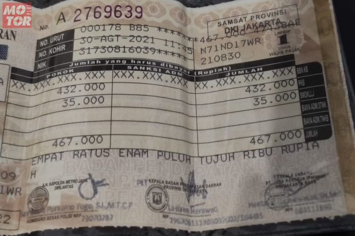 Syarat Diskon 50 Persen Pemutihan Pajak Motor 2023 di Riau, Cepat Urus