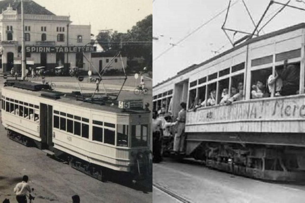 Inilah Perkembangan Trem pada Masa Pemerintah Belanda hingga Masa ...
