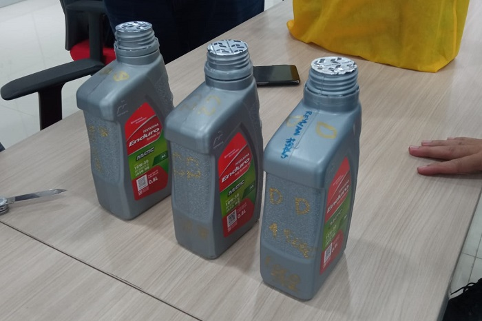 Rusak Botol Oli Pertamina Bekas Untuk Kurangi Pemalsuan Oli, Ini Faktanya