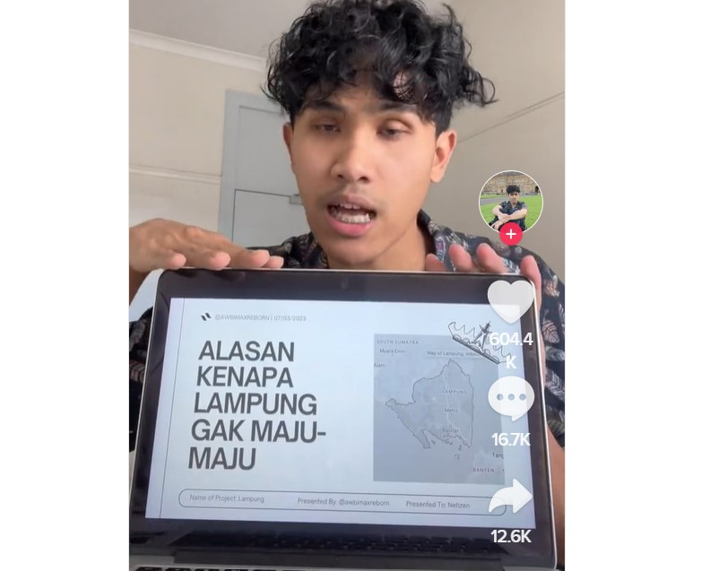Dilaporkan Polisi TikToker Yang Kritik Lampung Ini Mengaku Akan Ajukan ...