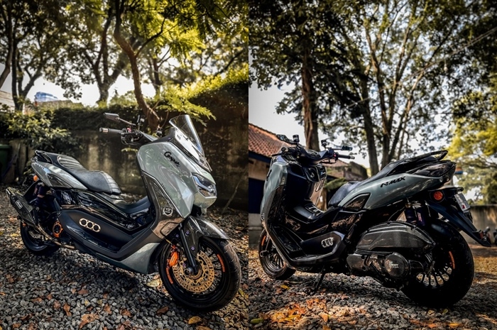 Pilihan Modifikasi Motor Yamaha NMAX Connected di Customaxi 2023, Gak ...