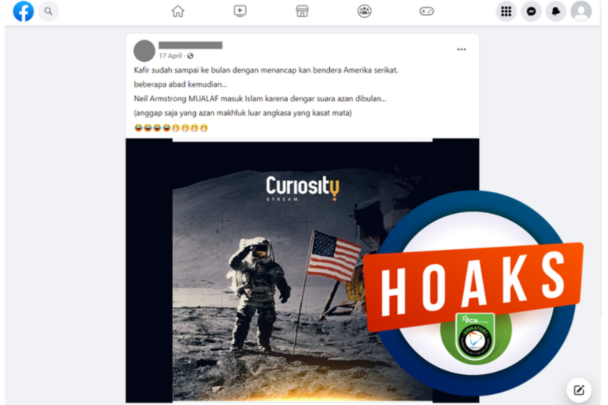 Kini Tersandung Hoaks Mualaf, Sosok Neil Armstrong Ternyata Pernah ...